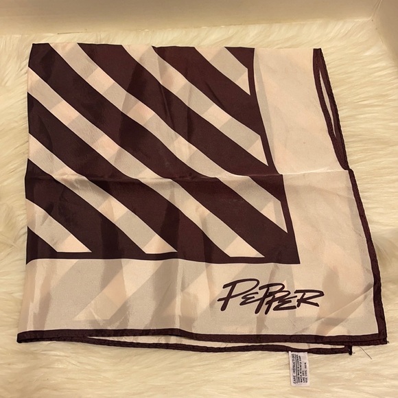 pepper | Accessories | Pepper Designer Scarf Vanda Vintage | Poshmark
